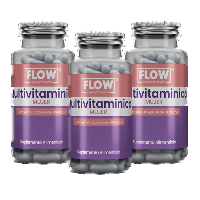 MULTIVITAMÍNICO PREMIUM MUJER – Flow Supplements Company