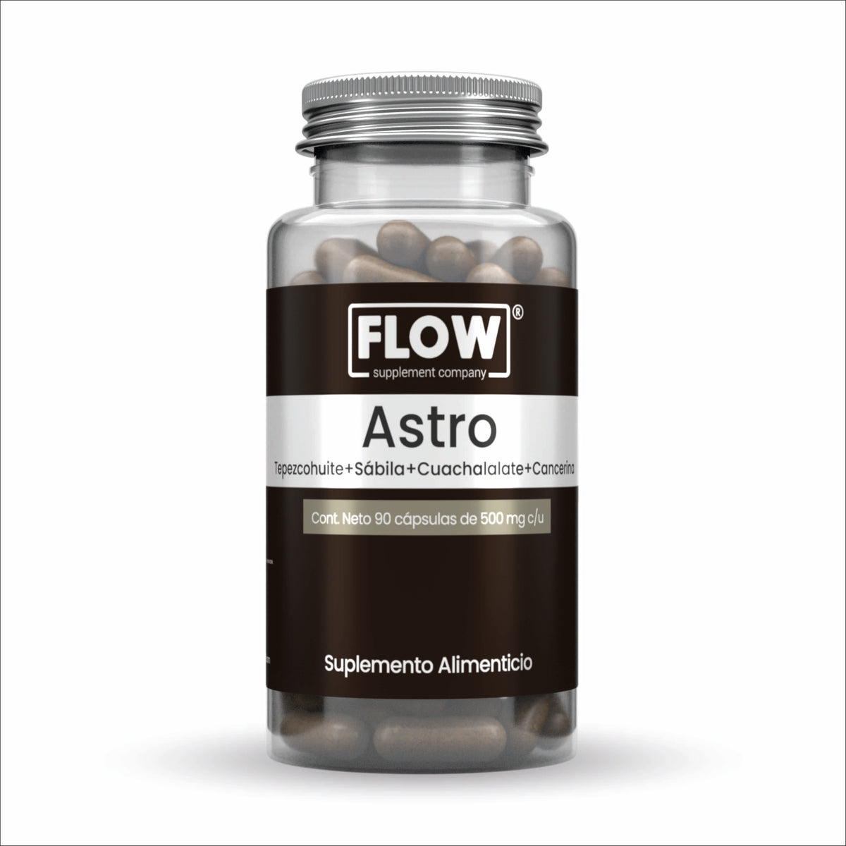 Astro / 90 cápsulas de 500 mg c/u – Flow Supplements Company